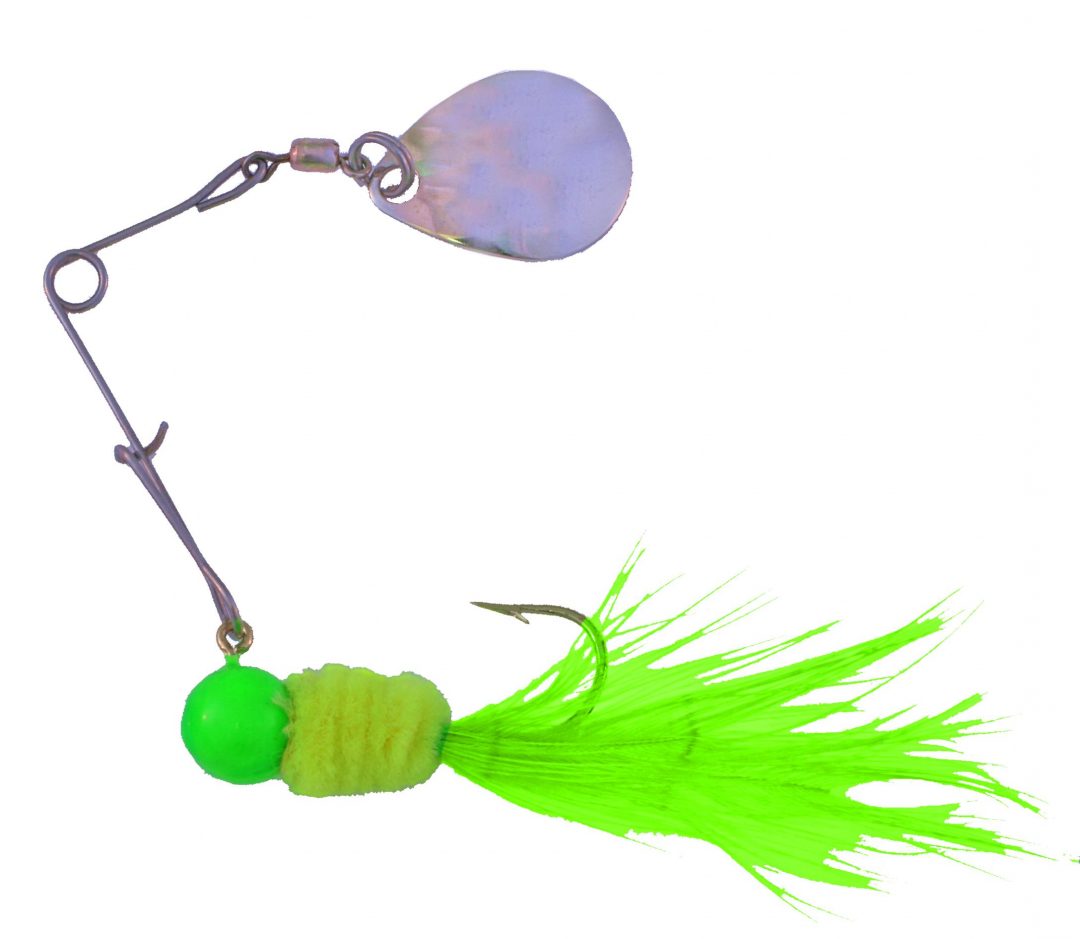 TEAM CRAPPIE SPIN CALLER One Rigged and One Spare Body
