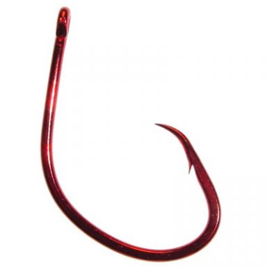 DAIICHI CIRCLE WIDE™ HOOK-Bleeding Bait Red, Sticky Sharp!